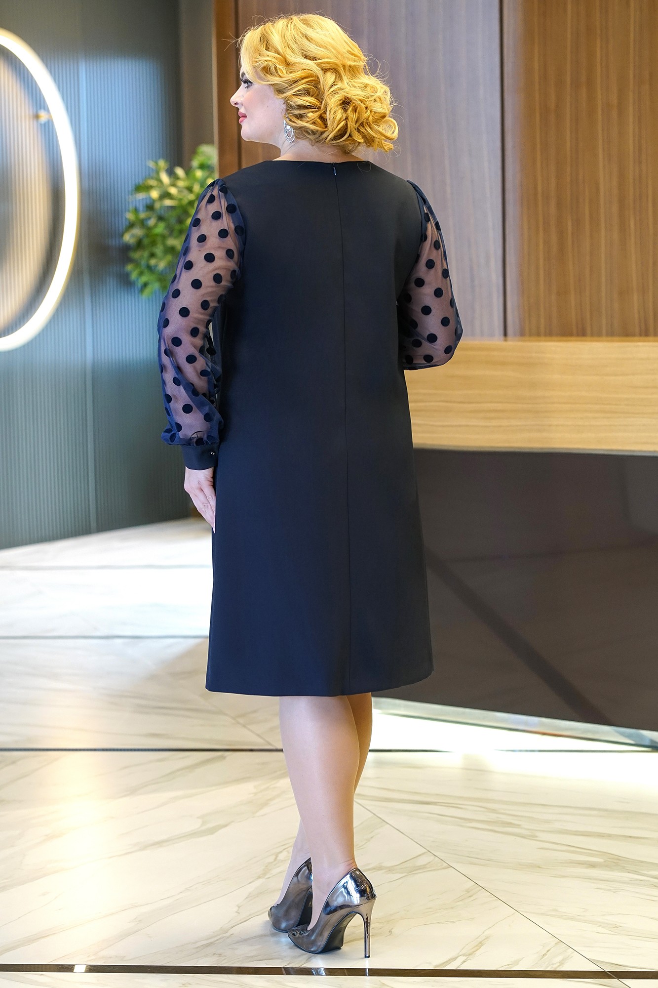 Вечернее платье ALANI COLLECTION 1284 черный в размере 52-58 купить в ...