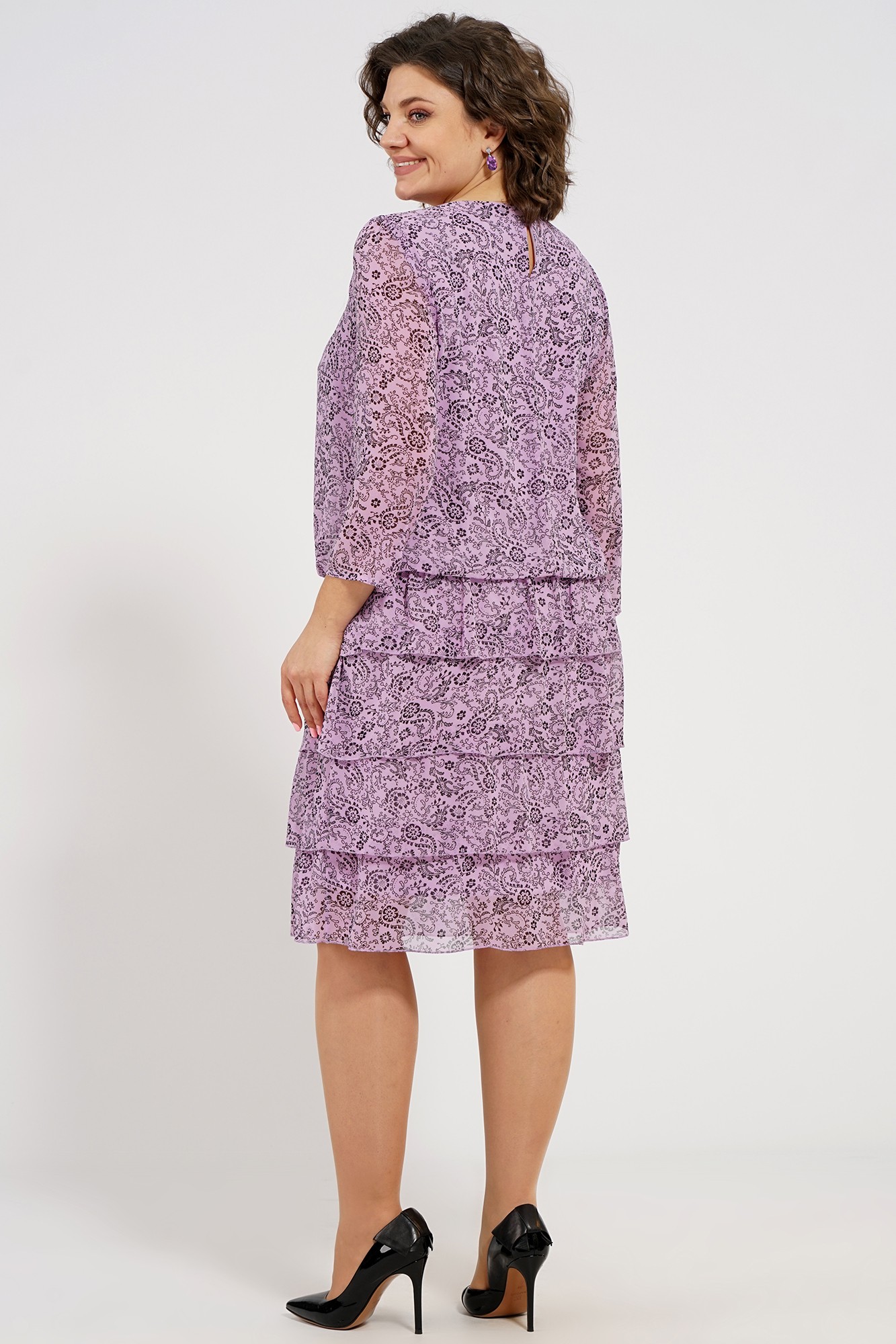 Платье ALANI COLLECTION 2089 розовый в размере 46-60 купить в Минске с ...